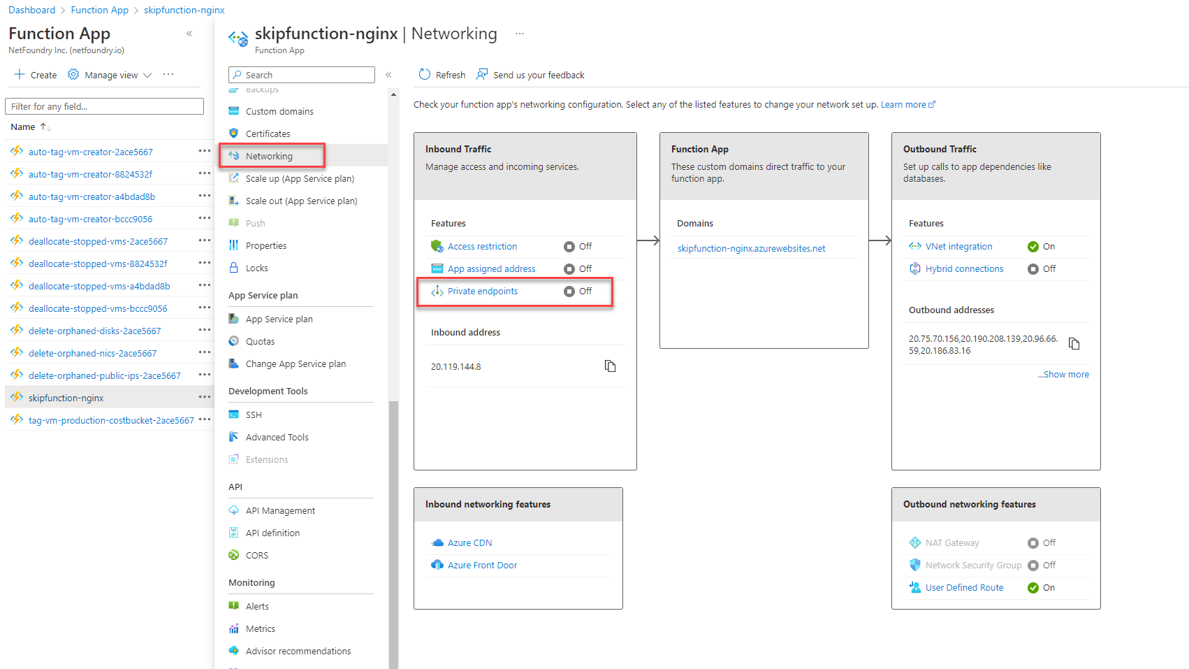 Securely Connect To Private Endpoint Azure Functions Applications 0640