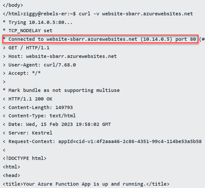 Securely Connect To Private Endpoint Azure Functions Applications Netfoundry